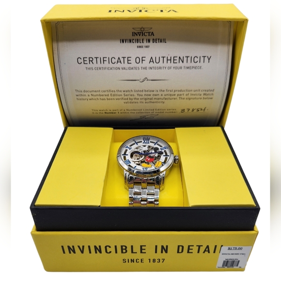 Invicta | Accessories | Invicta Mickey Mouse Watch | Poshmark
